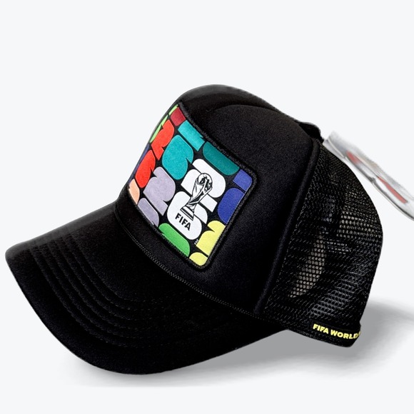 Fifa | Accessories | Fifa World Cup Black Trucker Hat Official Licensed ...
